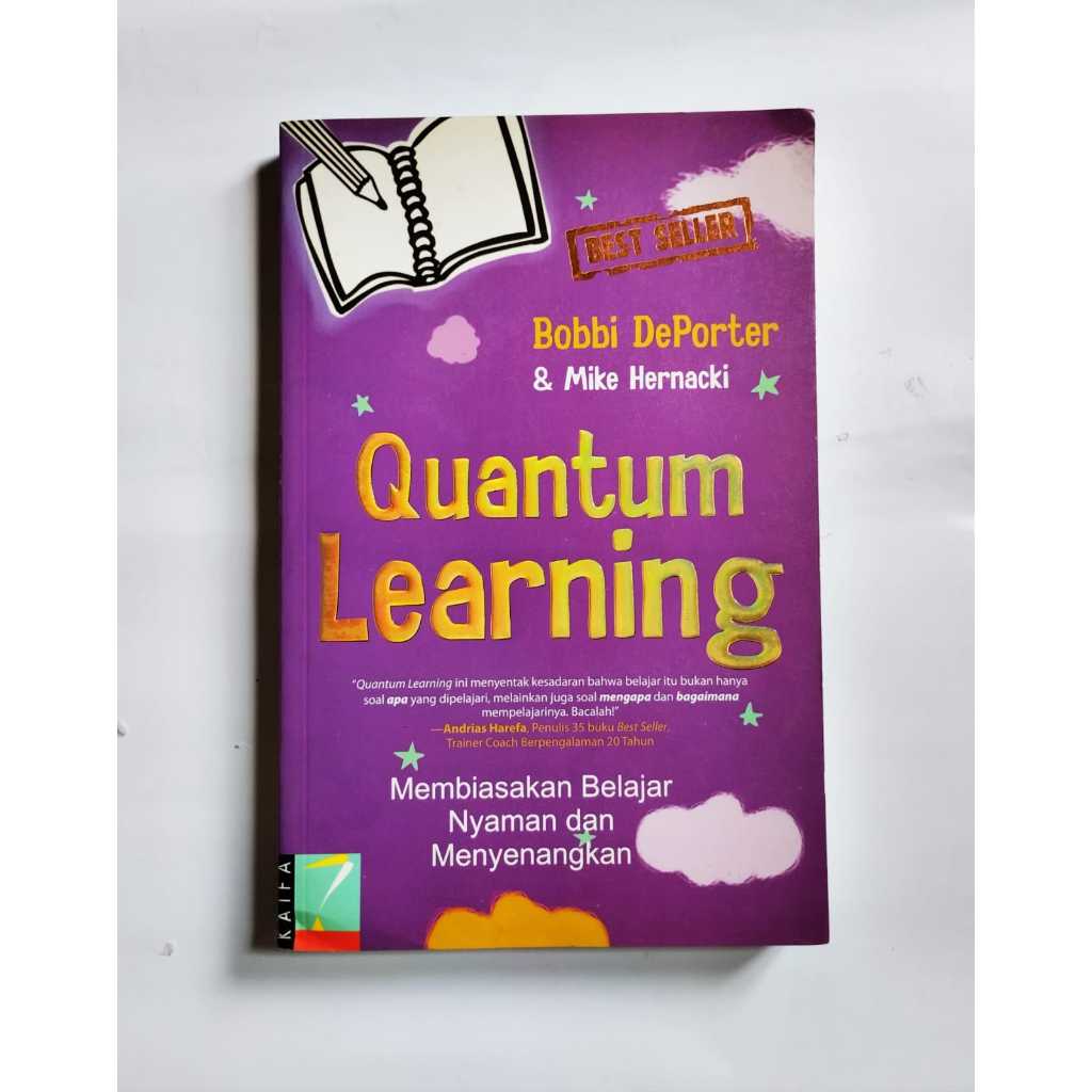 Jual QUANTUM LEARNING - MEMBIASAKAN BELAJAR NYAMAN DAN MENYENANGKAN - BOBBI DEPORTER (ORIGINAL ...