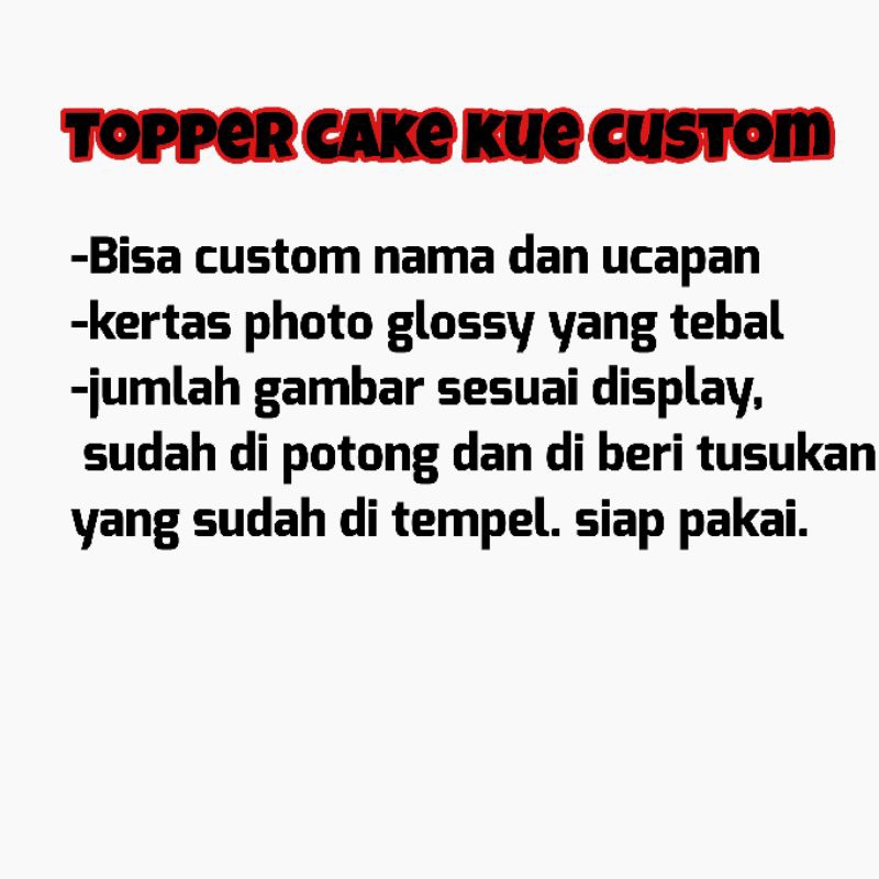 Jual Topper free fire happy birthday / FF Custom nama | Shopee Indonesia