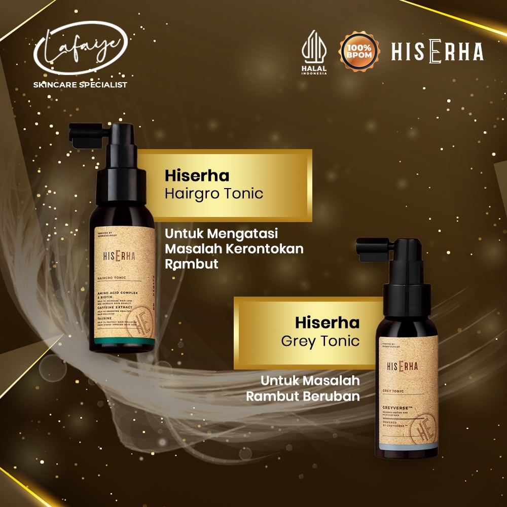 Jual HIS ERHA Hairgro Tonic Grey Tonic - Tonik Anti Rontok dan Anti ...