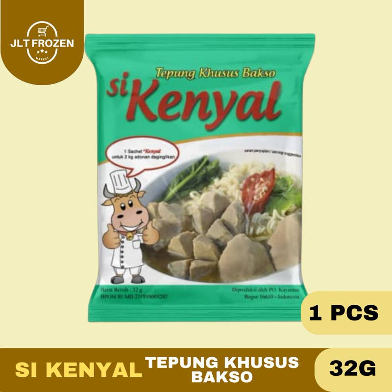 Jual Si Kenyal Tepung Khusus Bakso / Tepung Untuk Baso agar Kenyal dan ...