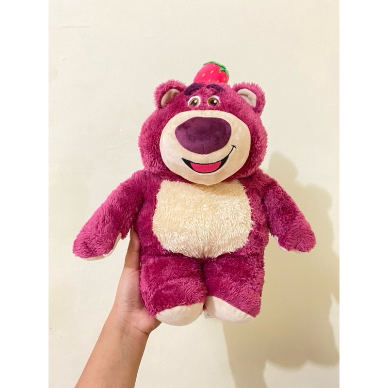 Jual Boneka Karakter Lotso Strawberry Size 35cm Original / Boneka Lotso ...