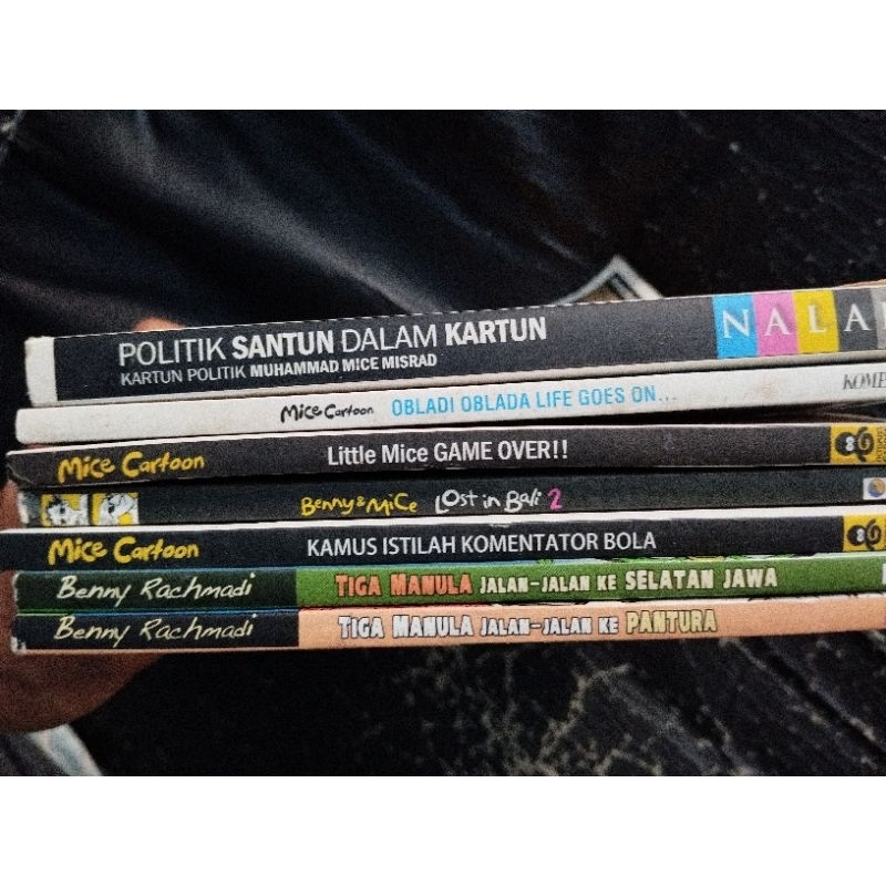 Jual Paket 7 Komik Cerita bergambar Benny rachmadi - kartun benny ...
