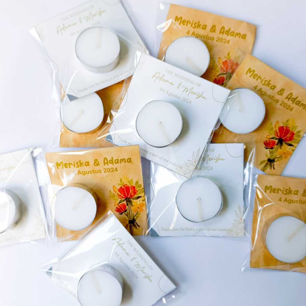 Jual Souvenir Wedding Lilin Aroma Terapi Pernikahan Aestetik Lilin ...