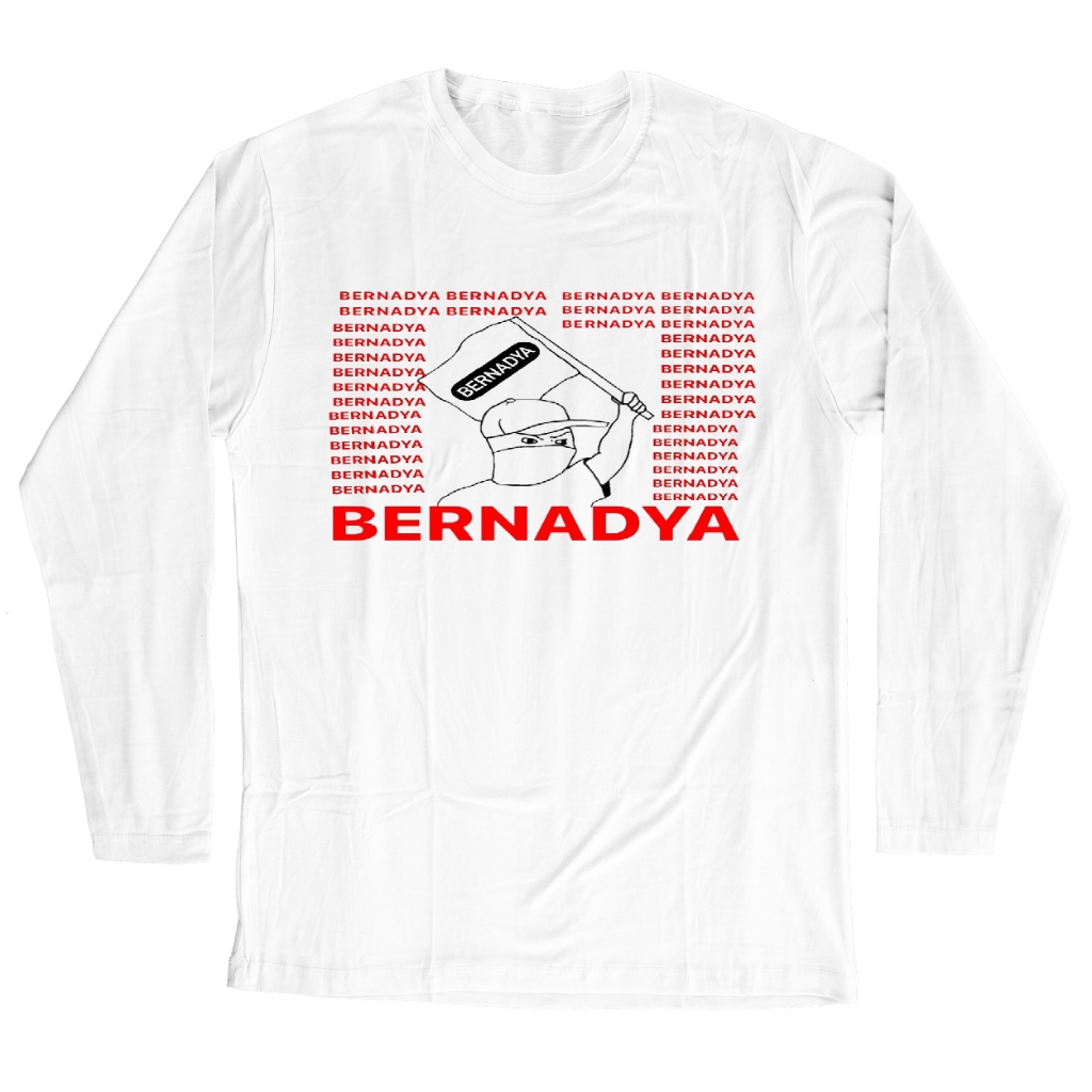 Jual Bernadya Fan Made Kaos Lengan Panjang Long Sleeve Meme Bernadya ...