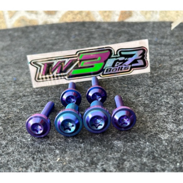 Jual set baut probolt gardan krenkes beat scoopy vario 110 karbu fi esp led new titanium ...