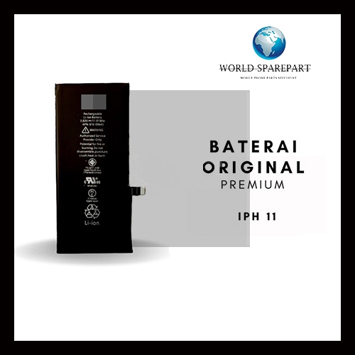 Jual Baterai Ip 11 Original Premium Garansi 1 Bulan Gratis Box dan ...