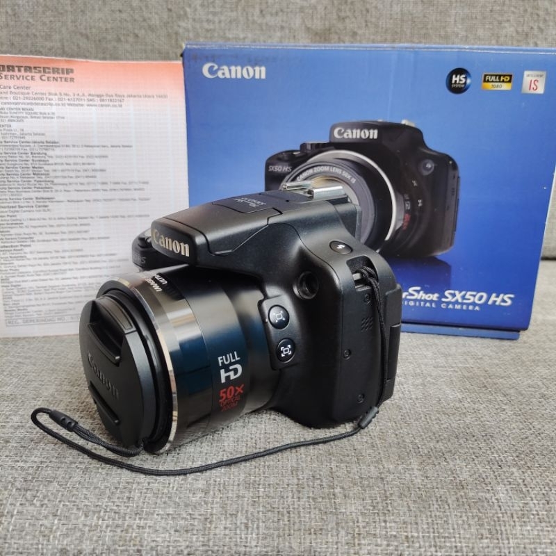 Jual Canon Powershot SX50 HS Kamera Digital 50x Optical Zoom Full HD ...