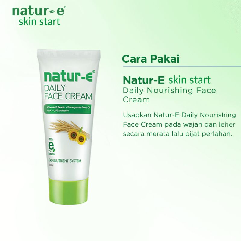 Jual Natur E Daily Face Cream 50ml | Shopee Indonesia