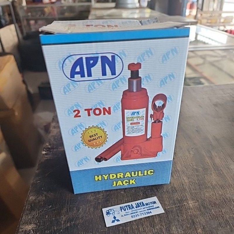 Jual Dongkrak Botol Hidraulic Jack 2 Ton APN | Shopee Indonesia