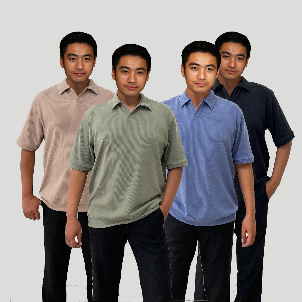 Jual Gentsy Kaos Kerah Pria Polo Shirt Wangki Lengan Pendek Baju Polo ...
