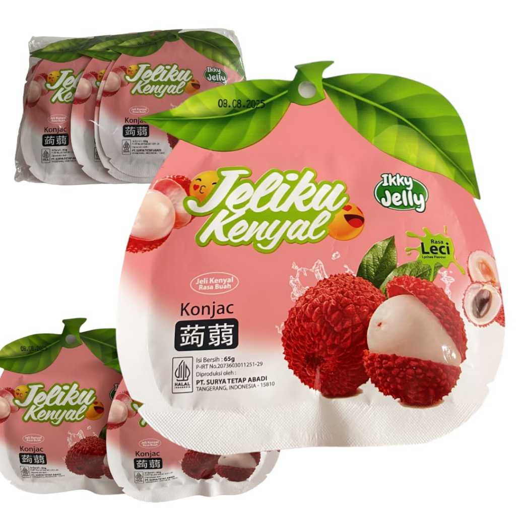 Jual Jeliku kenyal dan jelly botol Mix aneka rasa buah strawberry leci ...