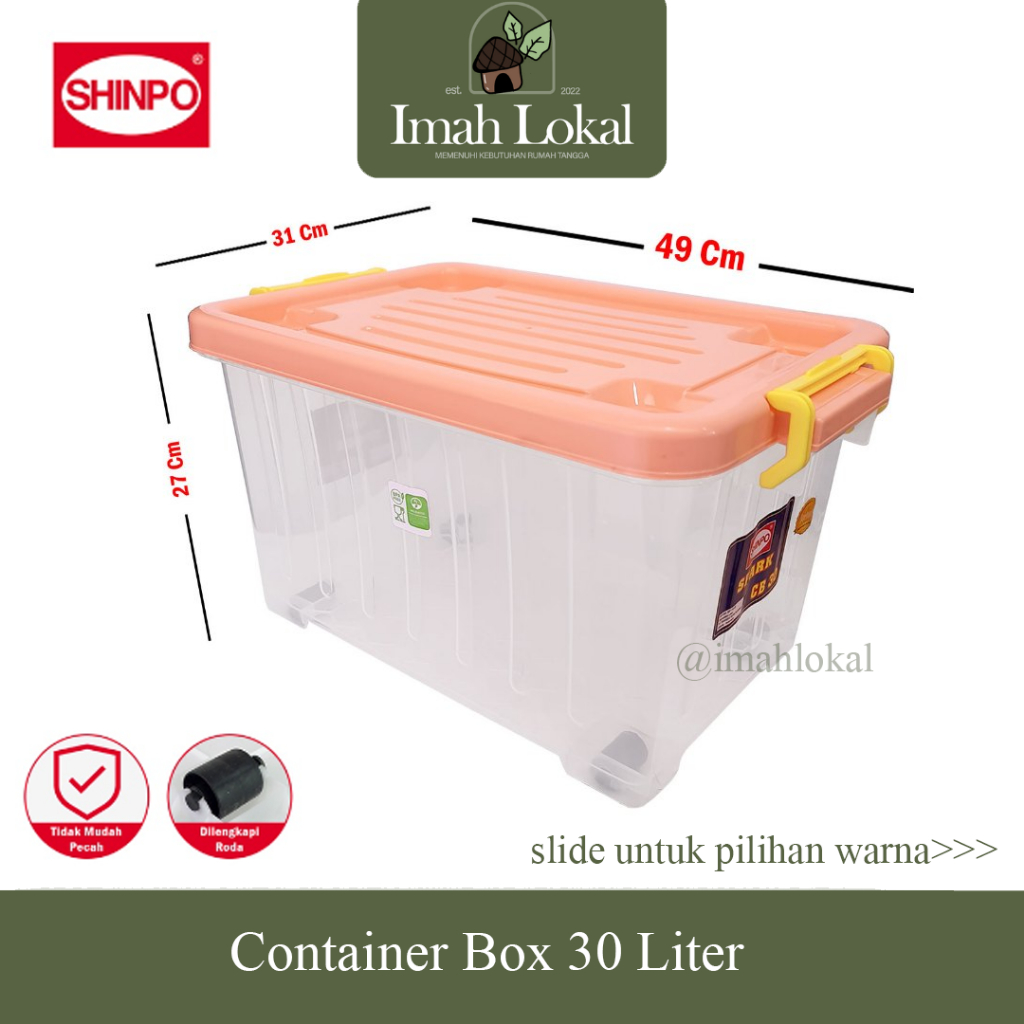 Jual Container Box SHINPO CB 30 L Sparta – SIP 110 PL CB 30 KOTAK ...