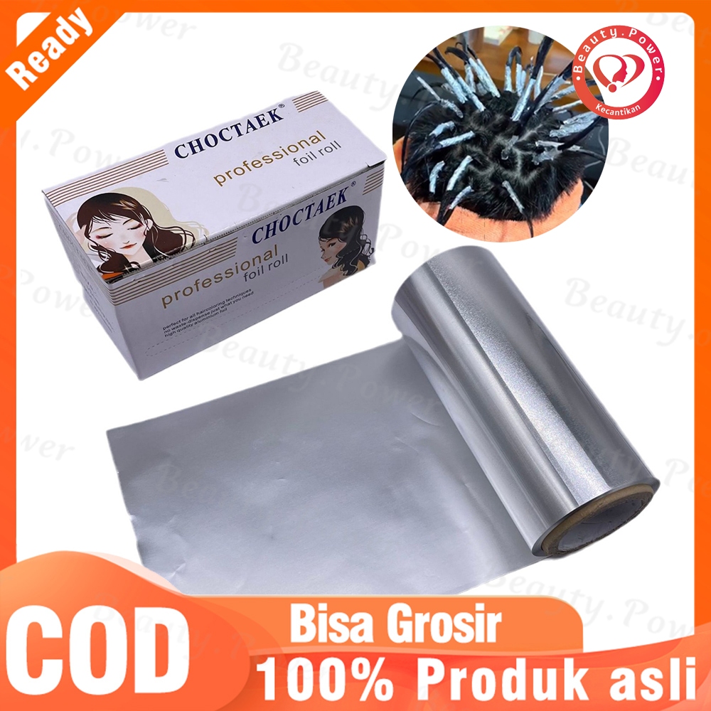 Jual Alumunium foil dus hijau untuk highlight high light bleaching cat ...