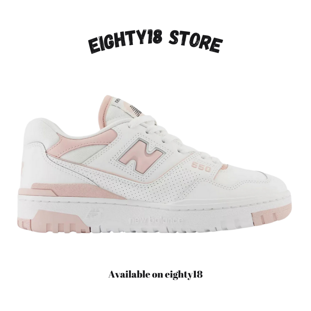 Jual NEW BALANCE 550 WOMENS WHITE PINK RESMI BBW 550 BP | Shopee Indonesia