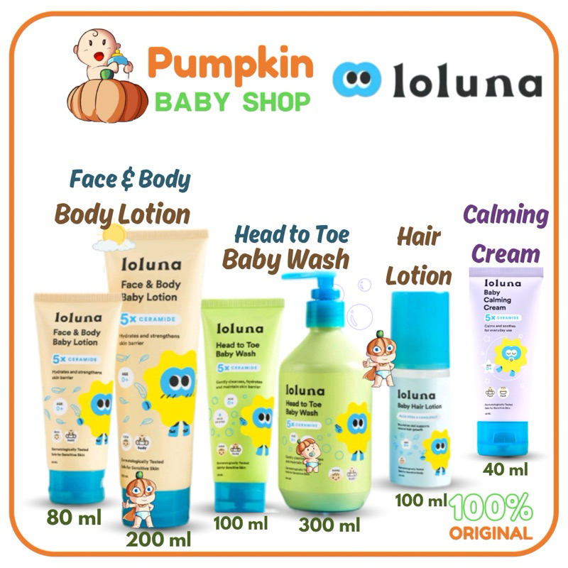 Jual Loluna Head to toe Wash / body Lotion / Hair Lotion | Shopee Indonesia