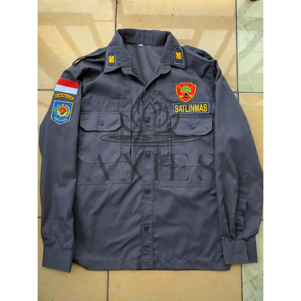 Jual Seragam Linmas Terbaru 2024 Baju Hansip PDL Seragam Kerja ...