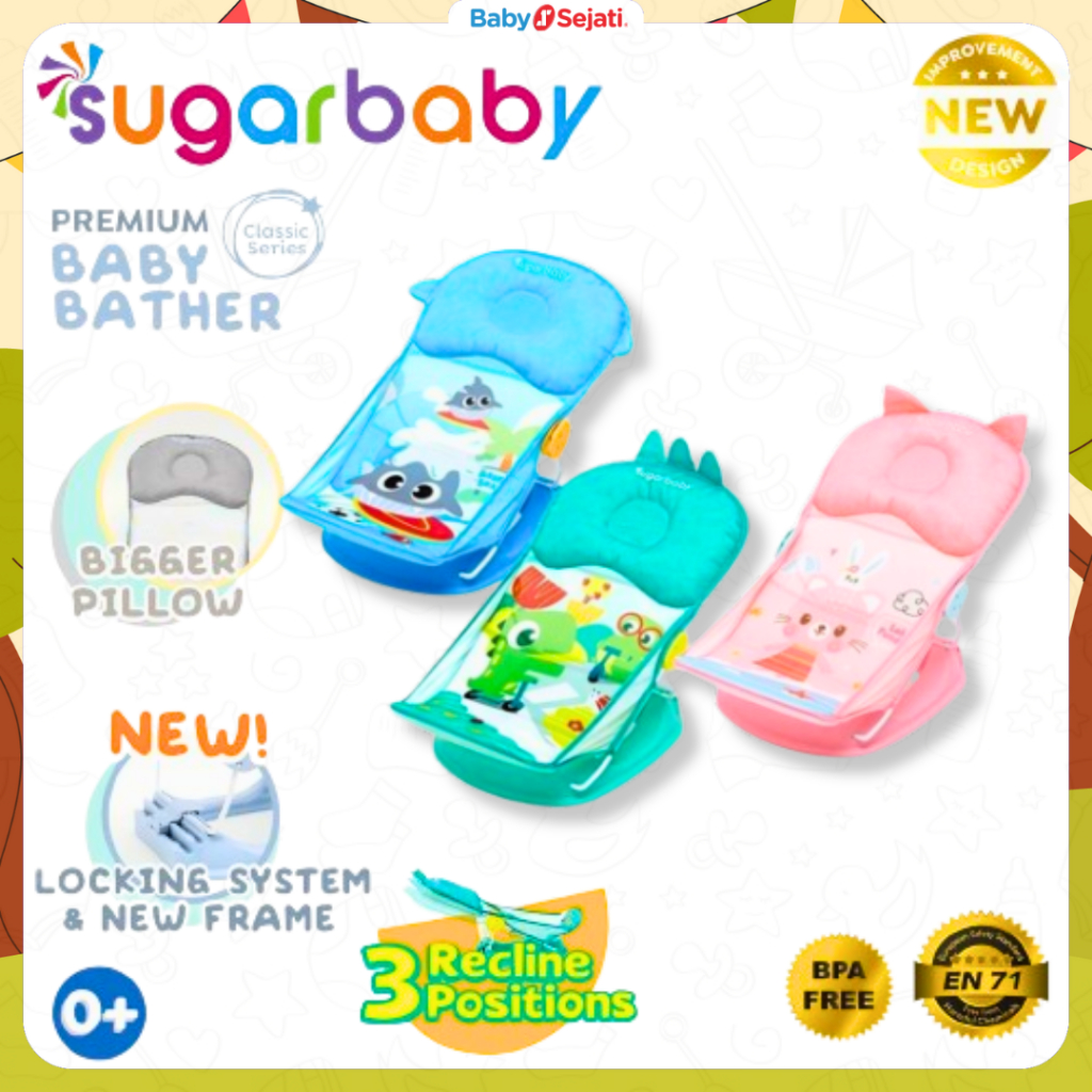 Jual Sugar Baby Kursi Mandi Bayi Premium Bather Sugarbaby Perlengkapan ...