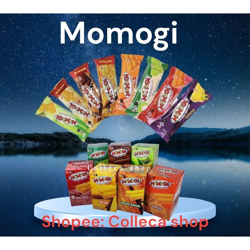 Jual Momogi Stick Snack Makanan Ringan 12gr [1 Box @ 10 Pcs] | Shopee ...