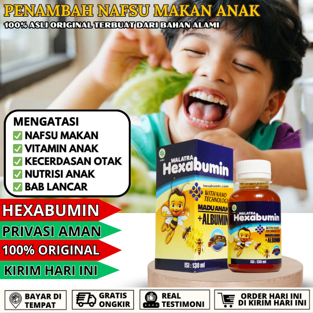 Jual Walatra Hexabumin Madu Penambah Nafsu Makan dan Berat Badan ...