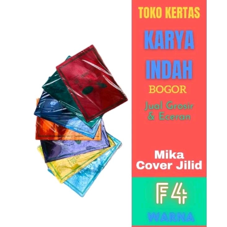 Jual Mika Cover Folio merk Kristal untuk Jilid Buku dan Skripsi ...