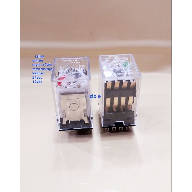 Jual relay my4n 12vdc omron 14kaki relay my4n 12vdc | Shopee Indonesia