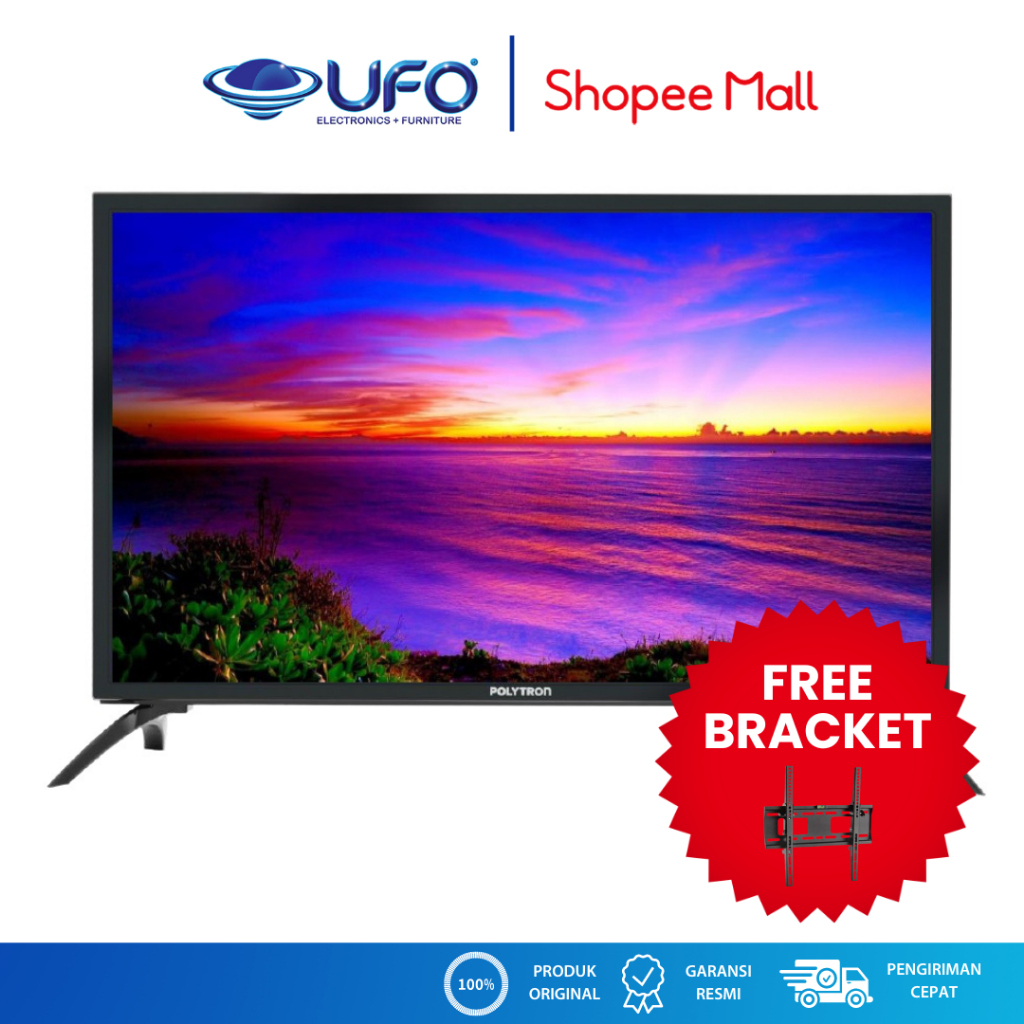 Jual Polytron 32 Inch Digital TV LED HD Ready PLD32V1753 | Shopee Indonesia