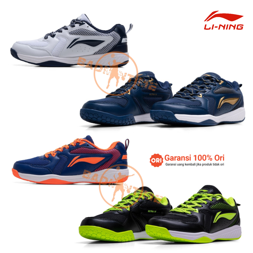 Jual Sepatu Badminton Lining Ultra IV / Ultra 4 Li-Ning Bulutangkis ...