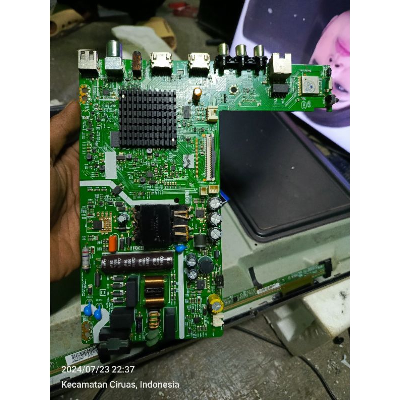 Jual MB MAINBOARD TV LED COOCAA 32S3U soket Lvds 60 pin | Shopee Indonesia