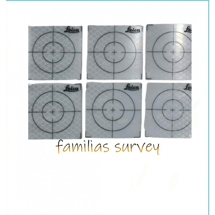 Jual Survey Reflector Sheet / Reflective Tape / Prisma Target Sticker ...