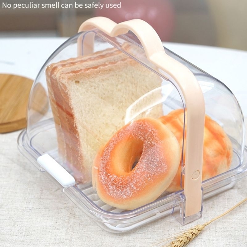 Jual Tempat Roti dan Kue Wadah Kotak Roti Transparan | Shopee Indonesia