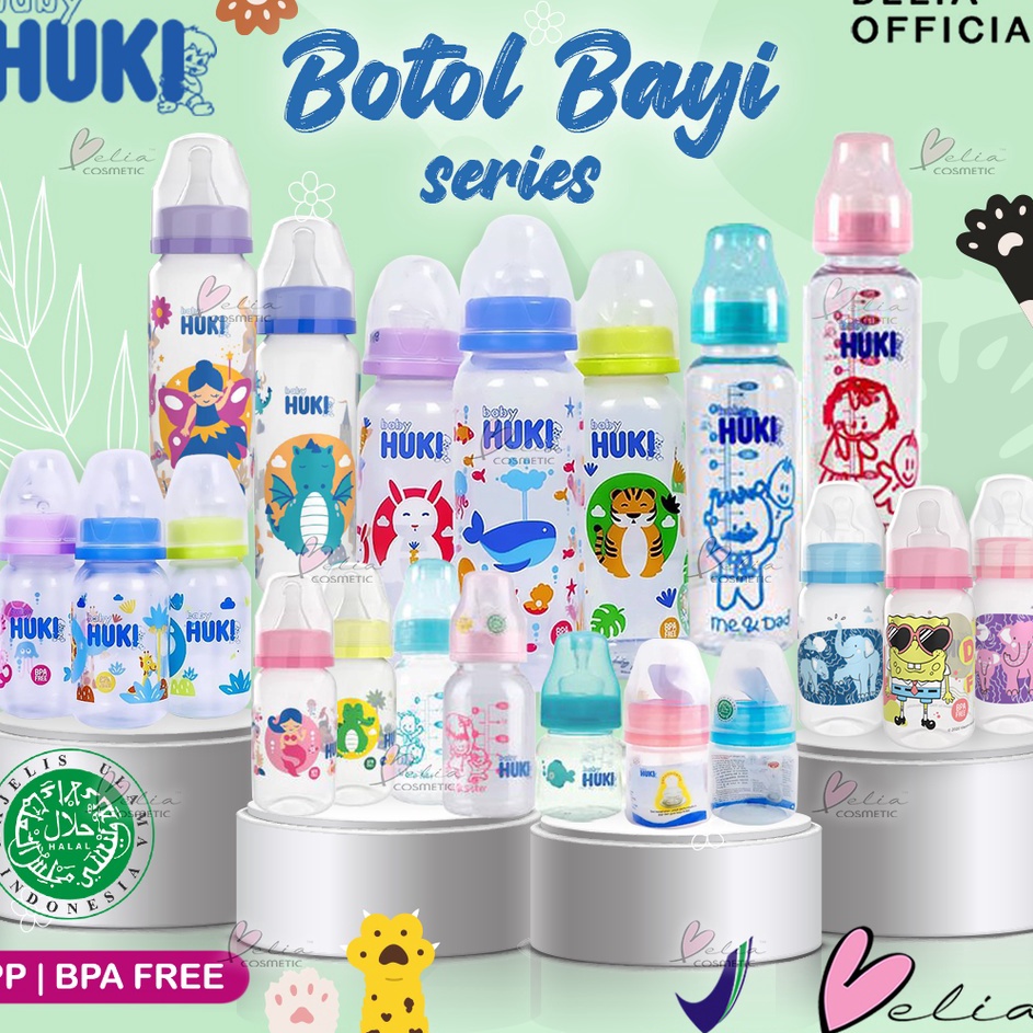 Jual Harga Terbaik BELIA BABY HUKI Baby Bottle Animal Spongebob Series ...