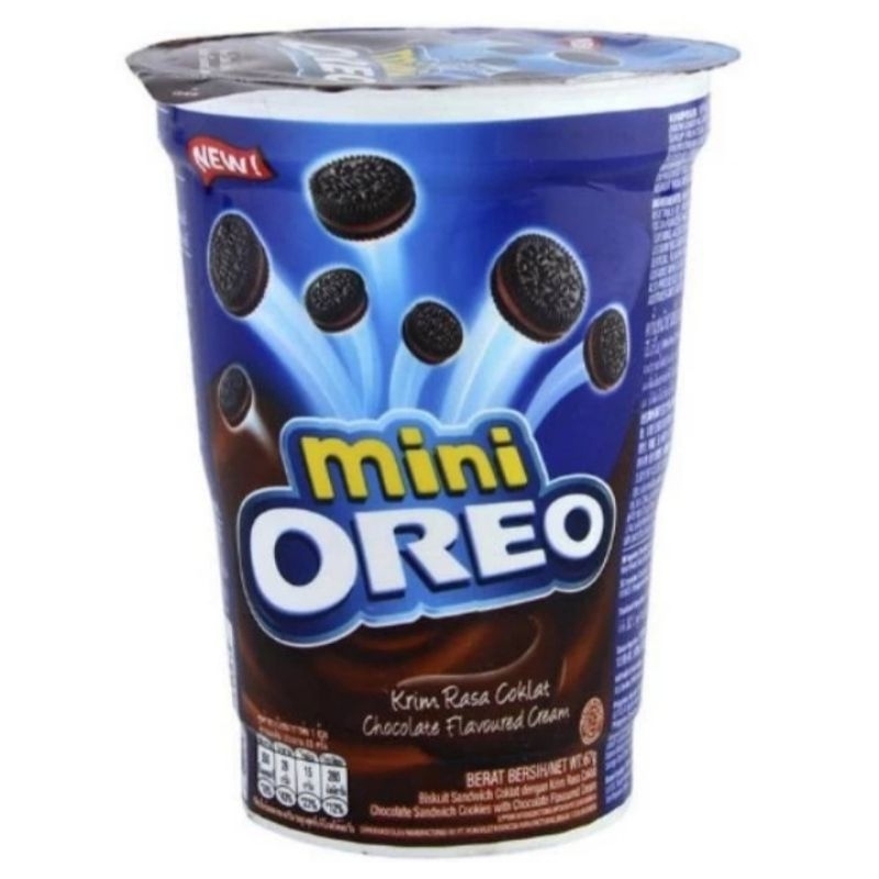 Jual OREO MINI COKLAT CREAM 67GR | Shopee Indonesia