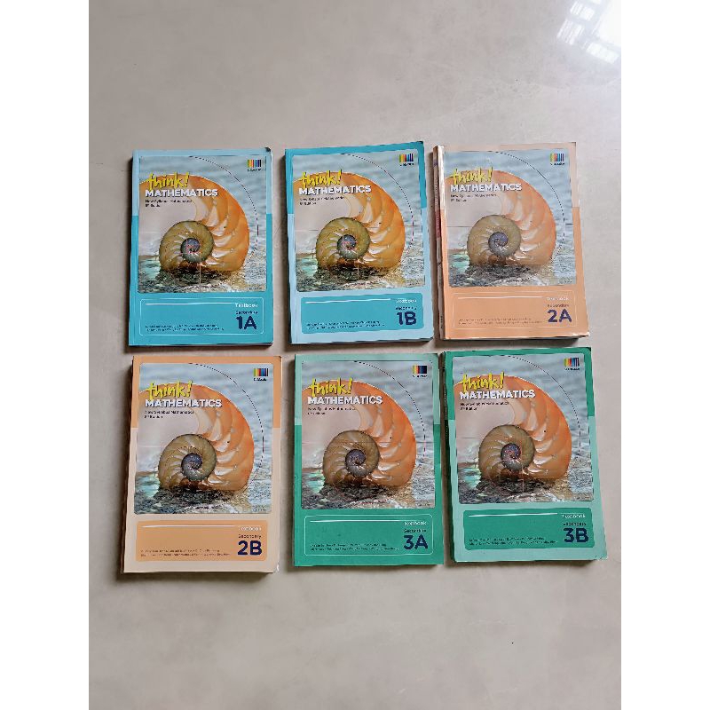Jual Original Import Book THINK MATHEMATICS Shinglee Education Textbook ...
