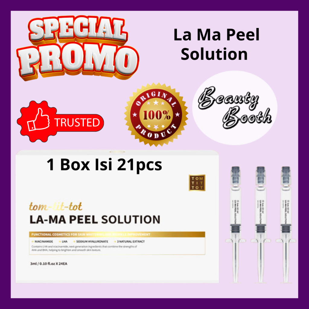 Jual Tom Tit Tot La Ma Peel Solution Tomtittot Lama Peel ( 1box isi ...