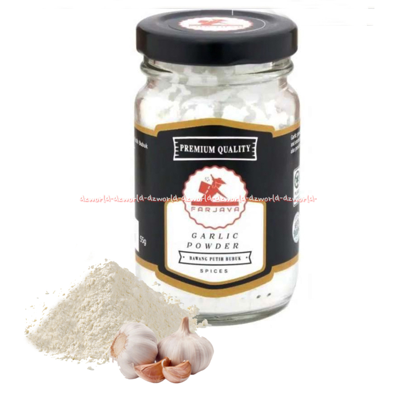 Jual Farjava Bawang Putih Bubuk Garlic Powder Spices Kemasan Botol ...