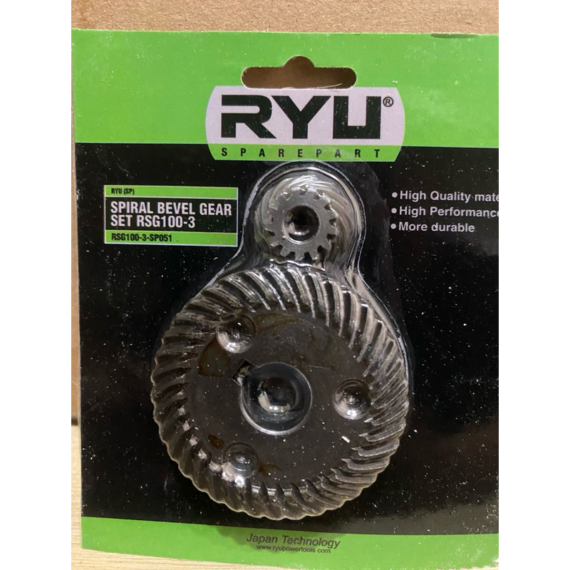 Jual GEAR SETS GERINDA MERK RYU RSG100-3 ORIGINAL | Shopee Indonesia