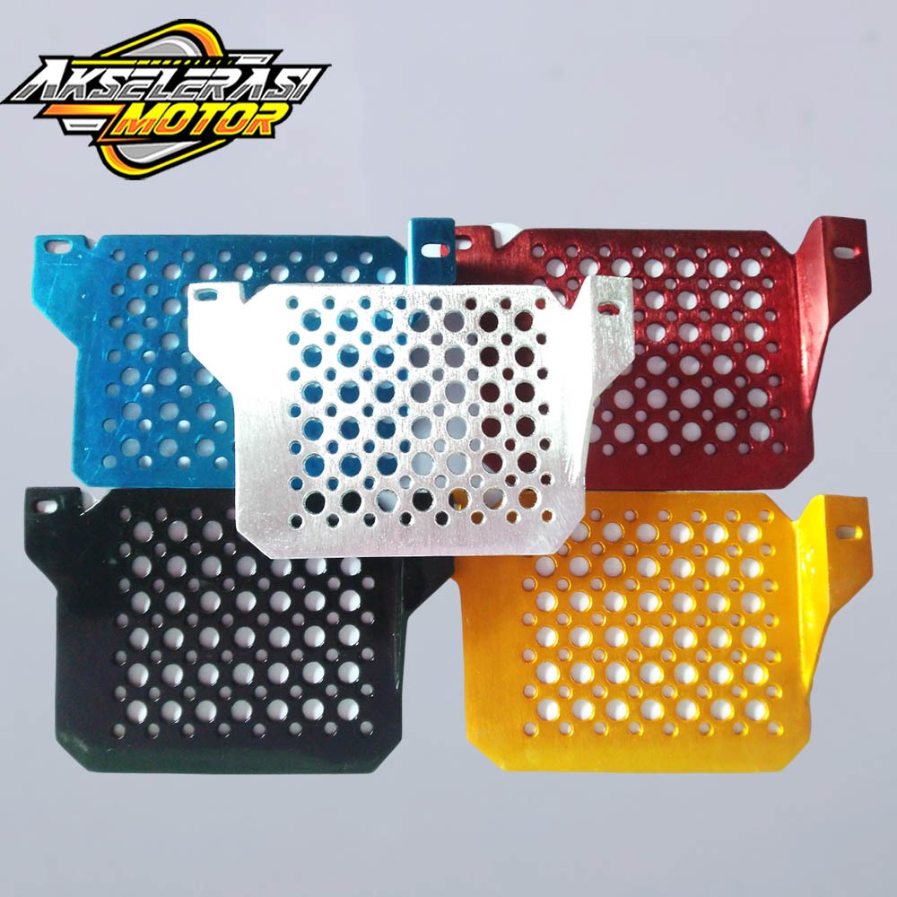 Jual Cover Radiator Aerox Nmax Lexi Tutup Radiator Alumunium CNC 5 ...