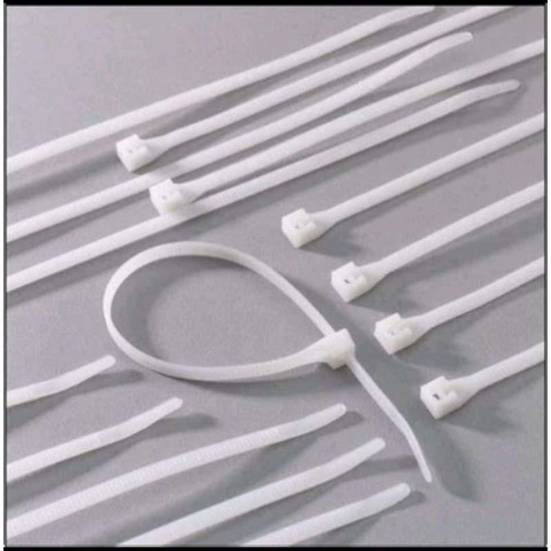 Jual kabel tis Nylon Cable ties 3,6X300MM satu pack isi 100pcd | Shopee ...