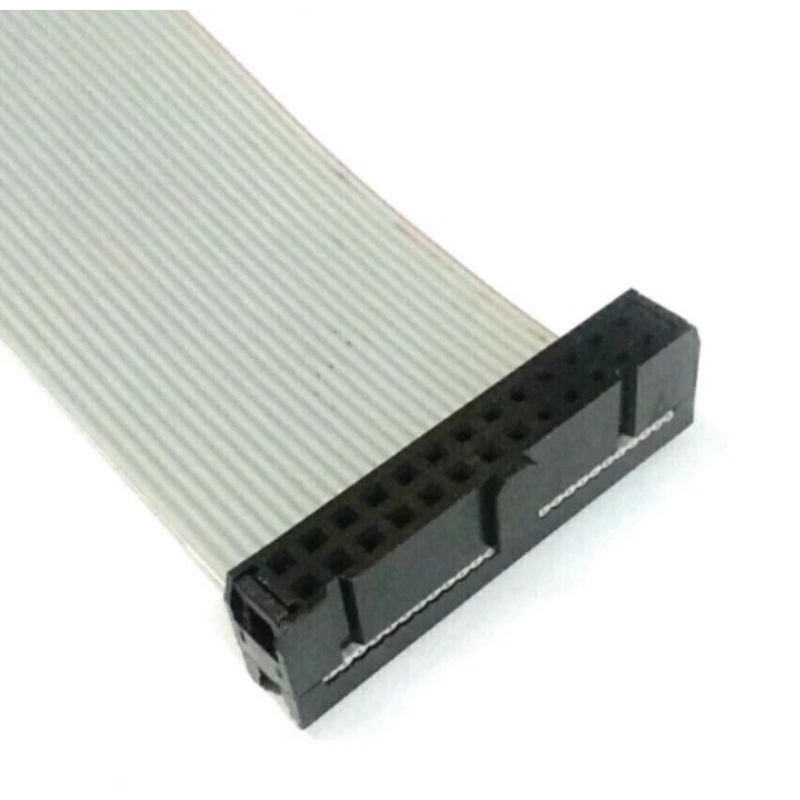 Jual 50cm Cable Data 26pin Flat Cable 26 pin + IDC Socket 26p Female to ...