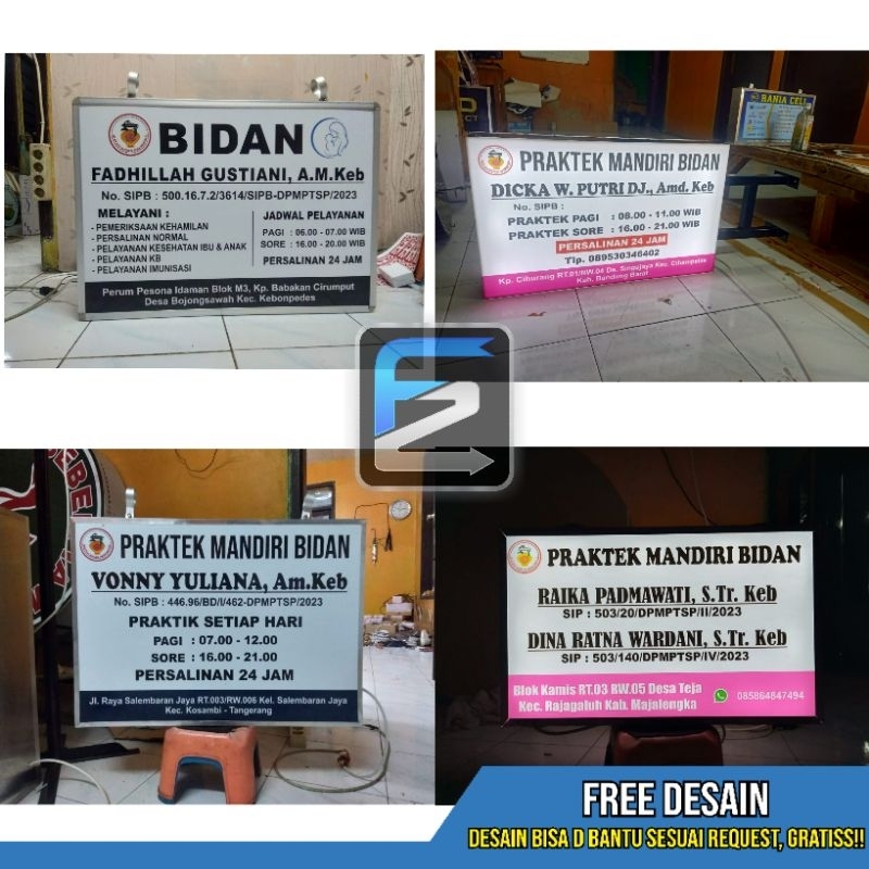Jual NEON BOX CUSTOM DESIGN MURAH (Ukuran100x60cm) BAHAN AKRILIK ...