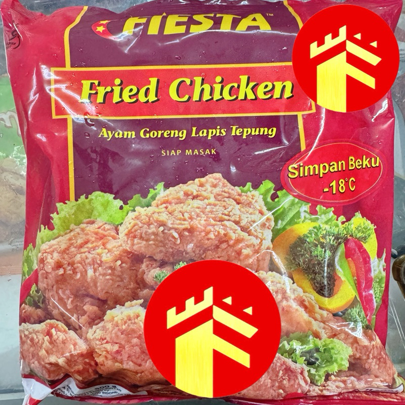 Jual FIESTA FRIED CHICKEN 500 GR AYAM GORENG LAPIS TEPUNG | Shopee ...