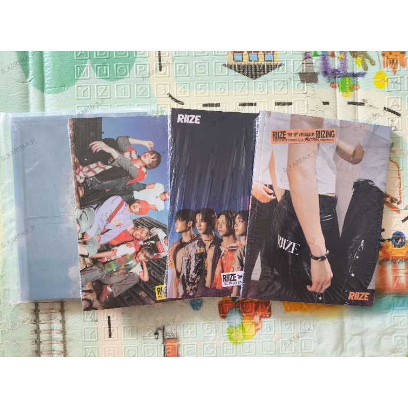 Jual ALBUM ONLY RIIZE RIIZING COLLECT BOOK BOOM BOOM BASS BBB IMPOSSIBLE RIIZING DAY VER ...