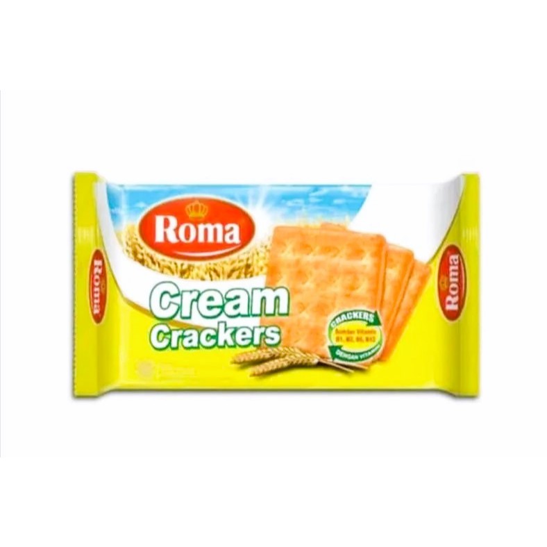 Jual ROMA MALKIST CREAM CREAKERS / TANPA GULA | Shopee Indonesia