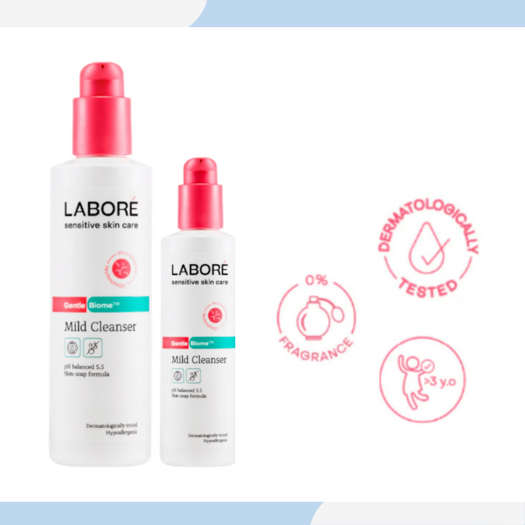 Jual Labore Sensitive Skincare Gentle Biome Mild Cleanser 100ml & 225ml ...