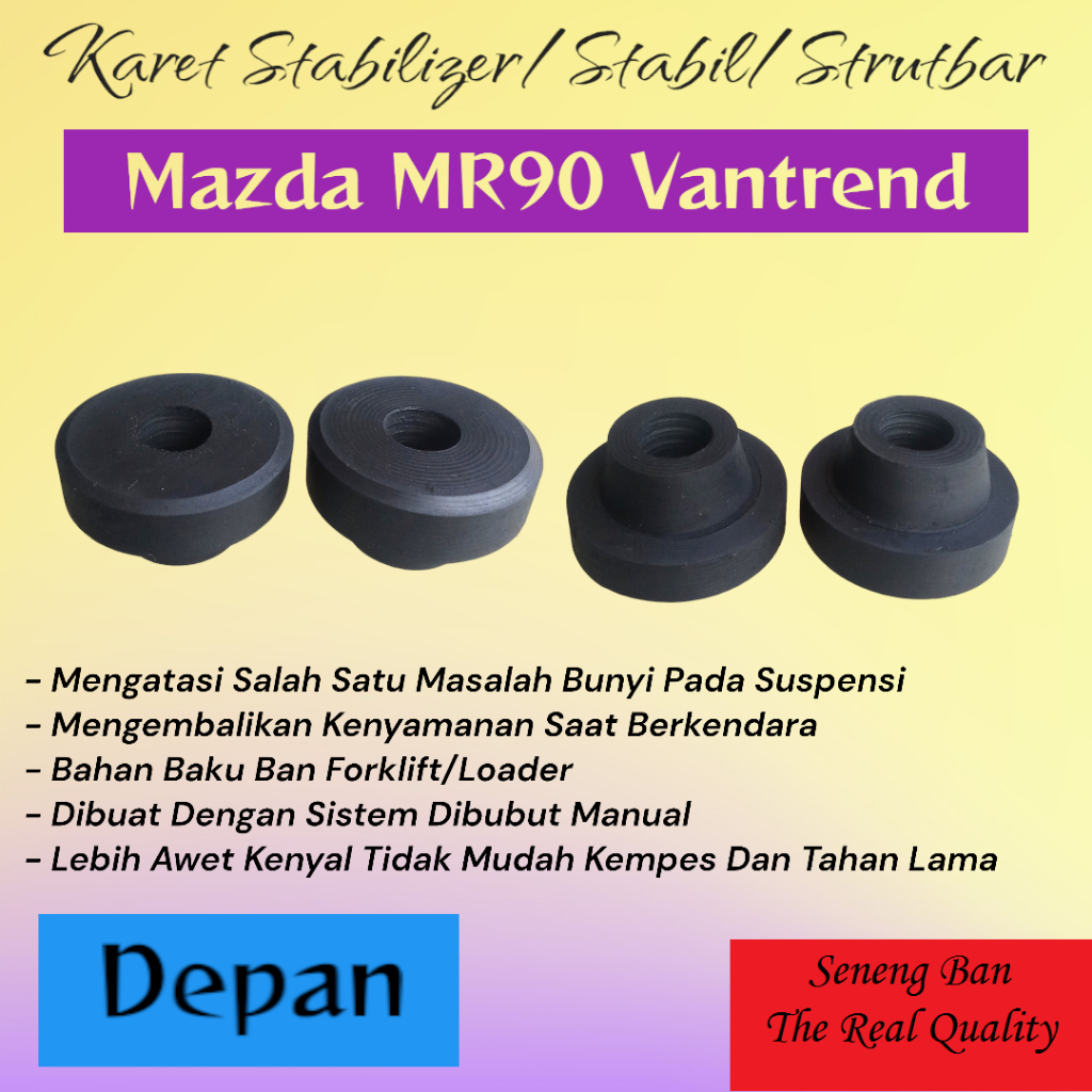 Jual Karet Stabilizer/Stabil Depan Mazda MR90 Vantrend Harga 1Set(4Pcs ...