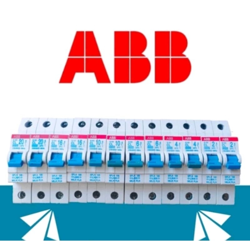 Jual mcb abb pln schneider 2a 4a 6a 10a | Shopee Indonesia