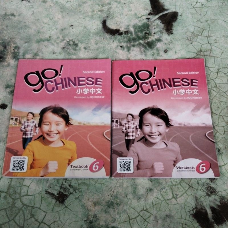 Jual 2 BUKU ORI GO CHINESE TEXTBOOK & WORKBOOK 6 PENERBIT CENGAGE ...