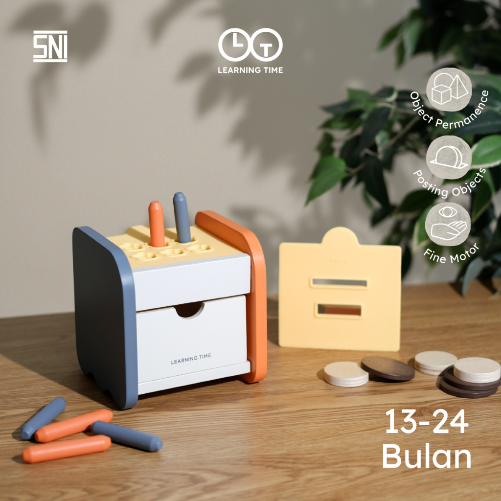 Jual Learning Time In-Box - Mainan Montessori Mainan Motorik Halus ...