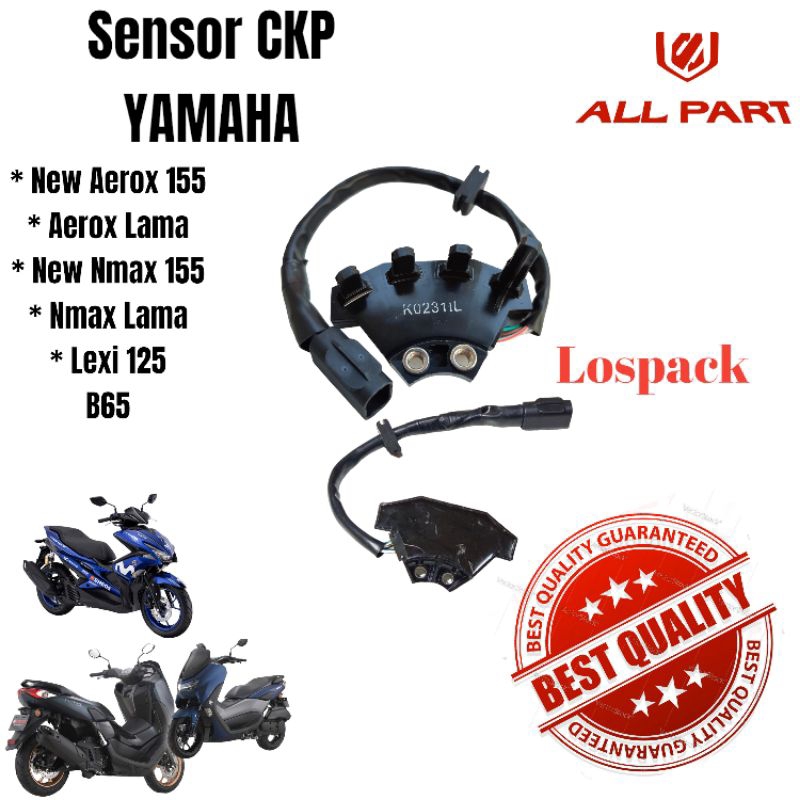 Jual ( HIGH QUALITY) Sensor CKP spull yamaha Aerox 155 Nmax 155 Lexi ...