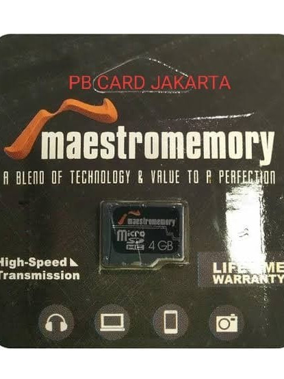 Jual MICRO SD MAESTRO 4GB 8GB 16GB 32GB 64GB TURBO CLASS10 | Shopee ...